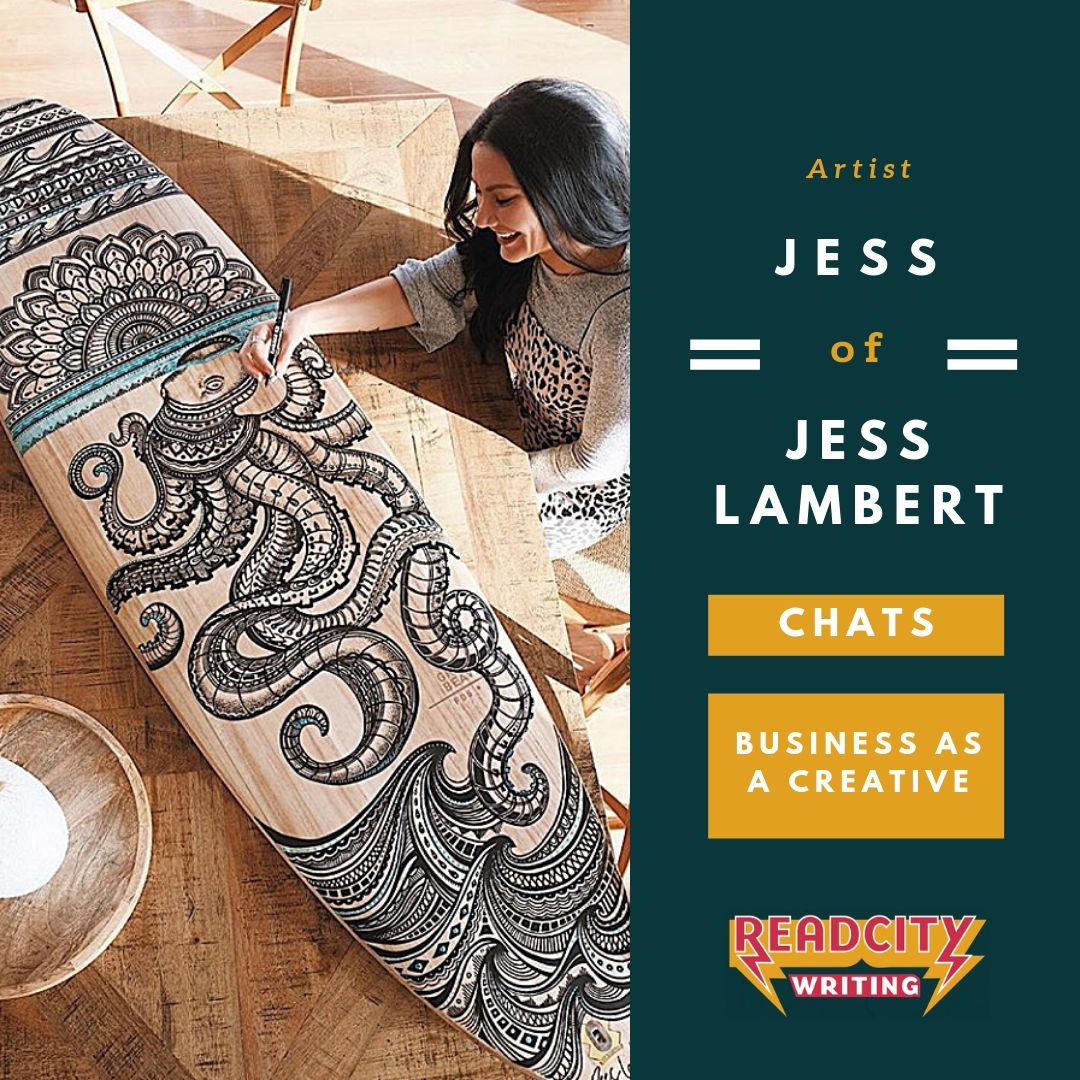 Jess Lambert Surfboard Artist Interview | Readcity Writing